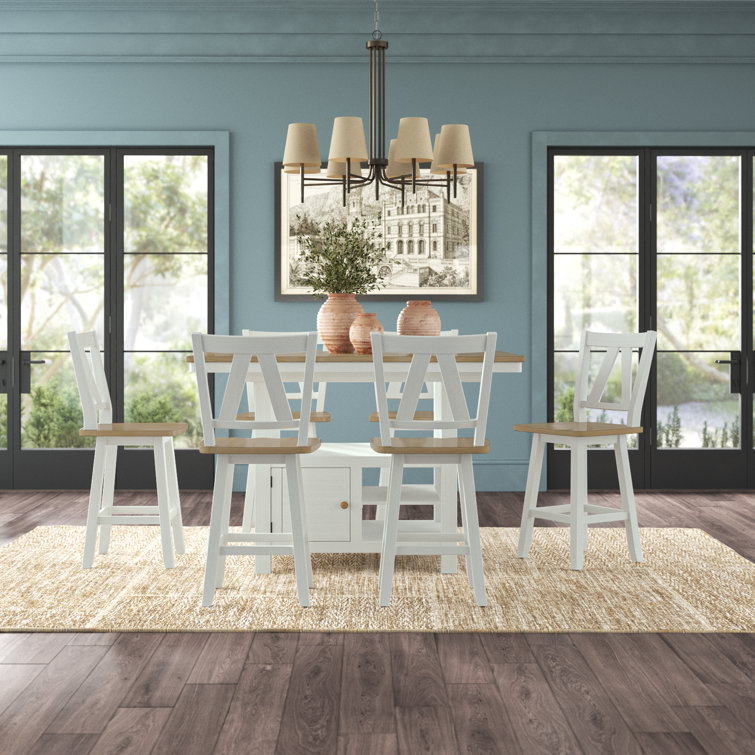 Greyleigh™ Keswick 7 - Piece Extendable Dining Set & Reviews | Wayfair